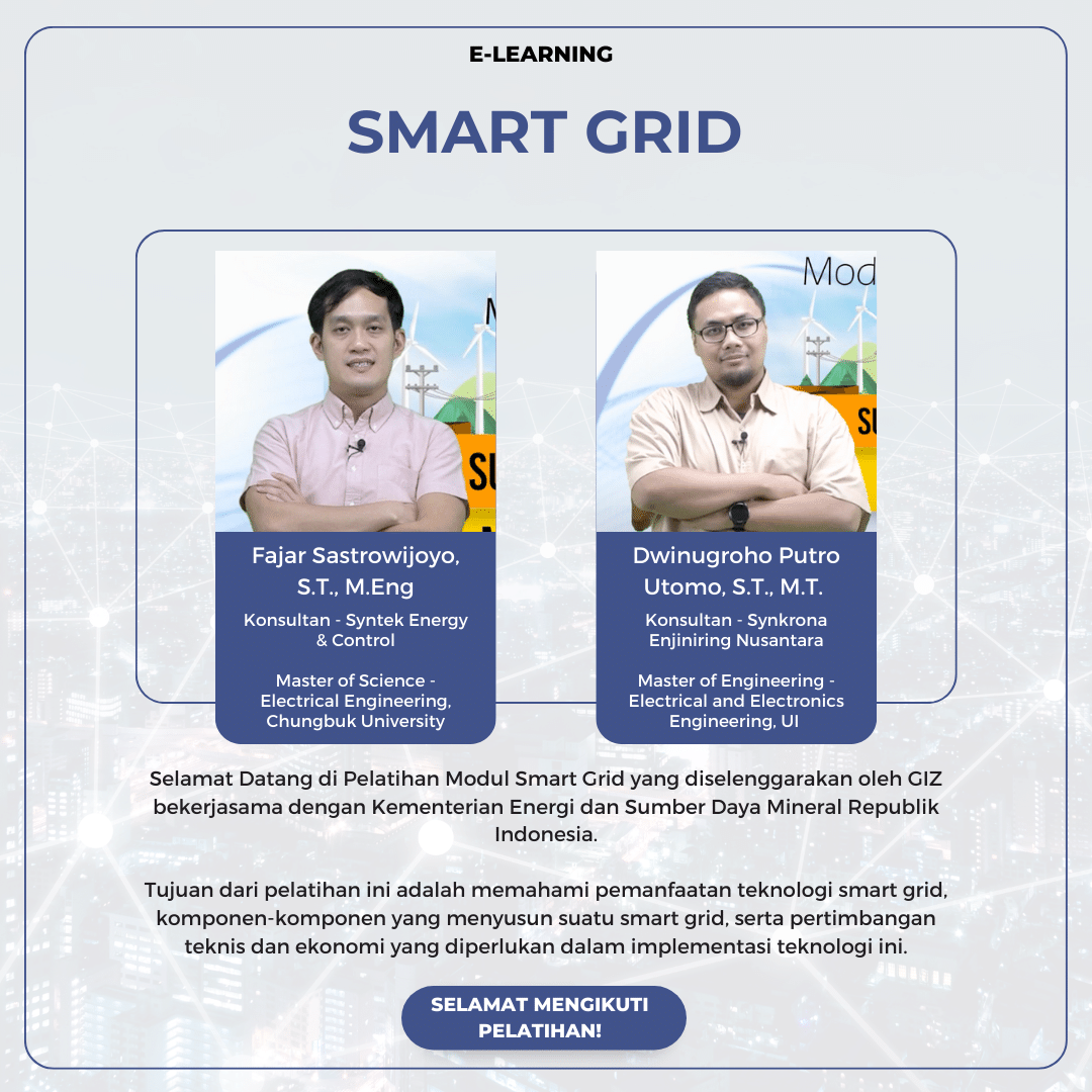 Kursus: Pengenalan Smart Grid | ELINS PPSDM KEBTKE
